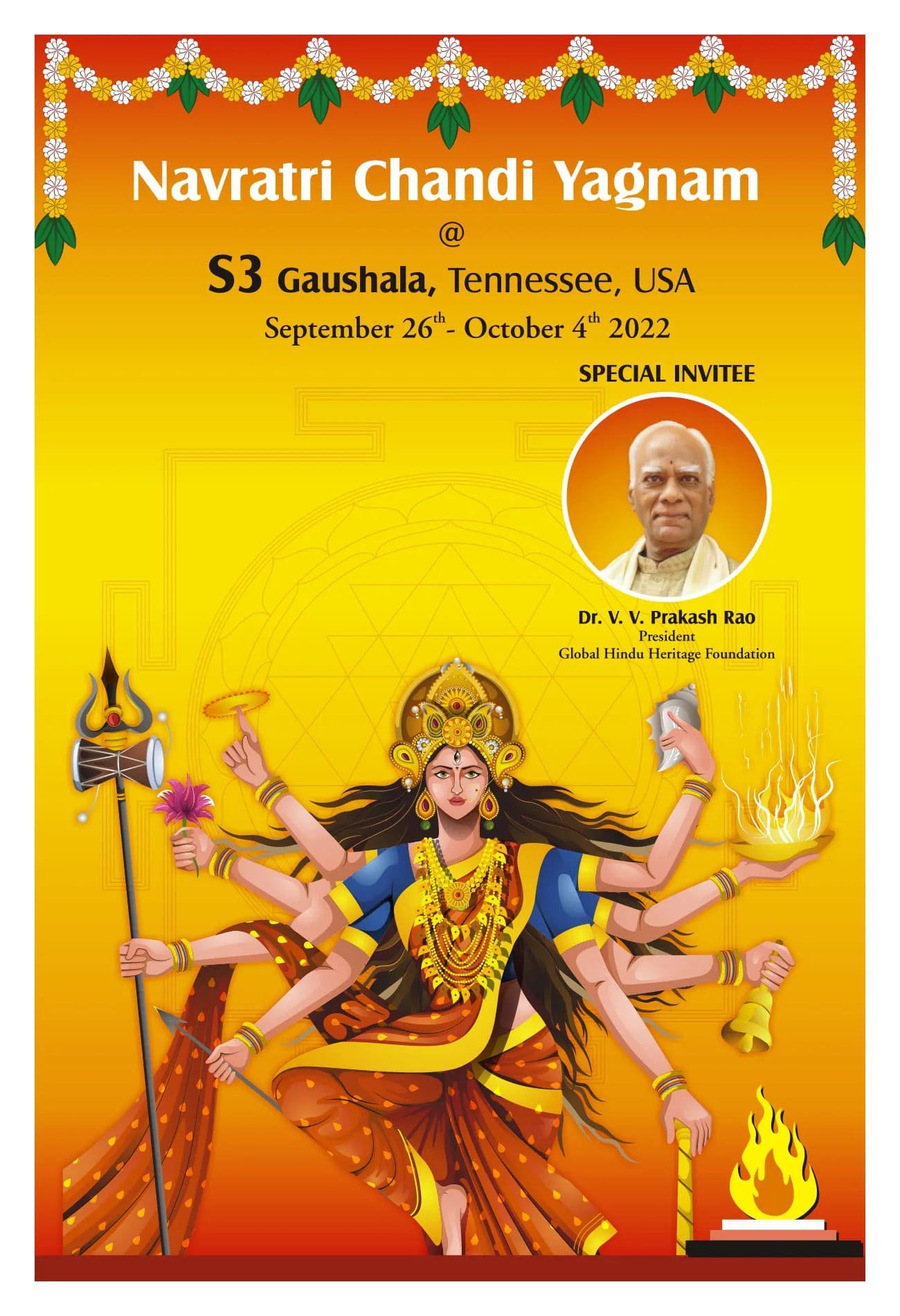 Navratri Chandi Yagnam - S3 Gaushala